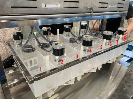 Mixer settler liquid/liquid solvent extraction in continuous mode ...